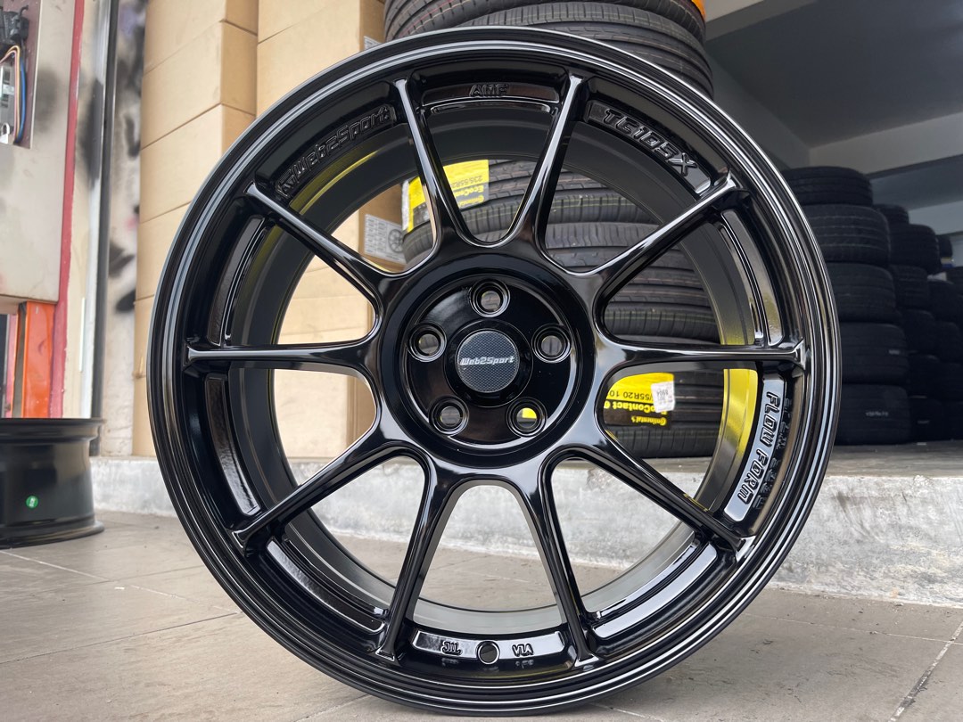 Sport rim baru 17 tc105x flow foming wish alza cardelia prius c, Auto ...