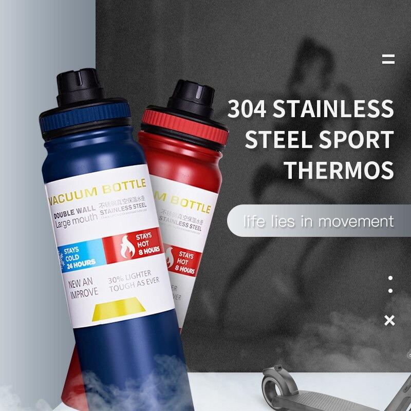 Sports Vacuum Bottle Flask 800ml/27oz, Furniture & Home Living ...