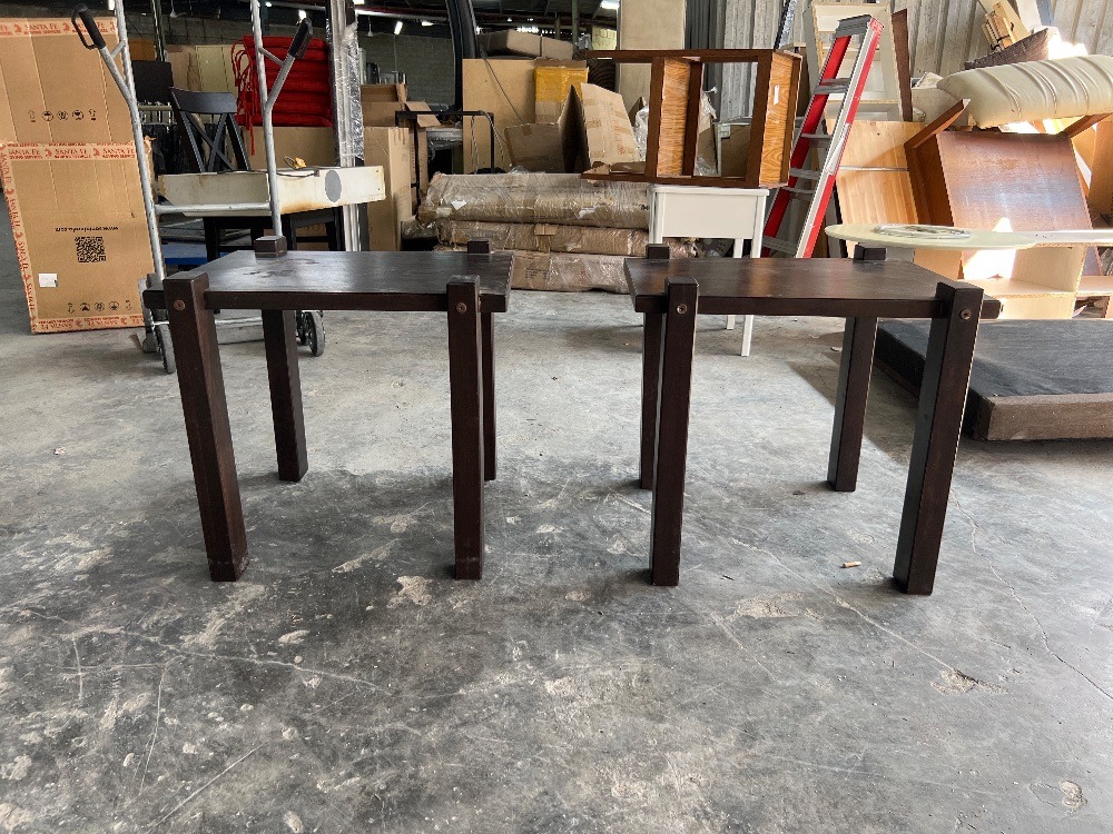 Square Wooden Small Coffee Table / Meja Kopi Kecil Kayu Persegi ...
