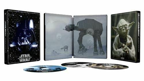 Star Wars: Episode V - The Empire Strikes Back 4K Ultra HD Steelbook (3 ...