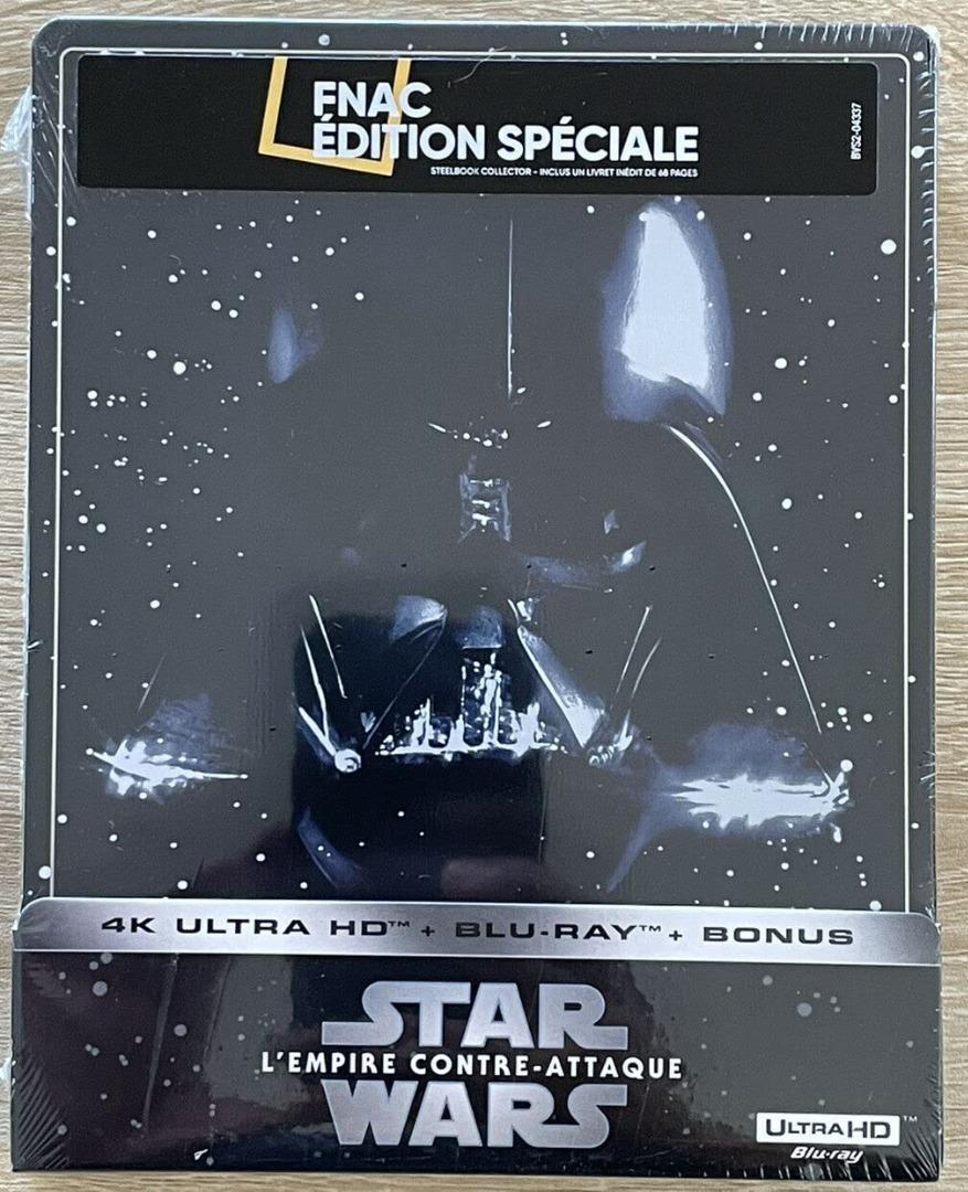 Star Wars: Episode V - The Empire Strikes Back 4K Ultra HD Steelbook (3 ...