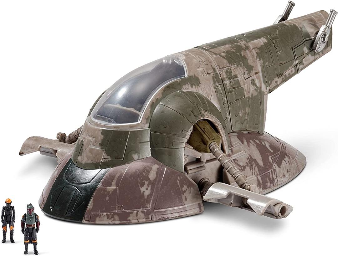 STAR WARS MICRO GALAXY SQUADRON: BOBA FETT'S SLAVE-1, Hobbies & Toys, Toys & Games on Carousell