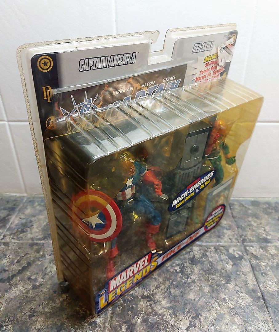 STEVE ROGERS vs BARON STRUCKER - Marvel Legends Face Off Series ...