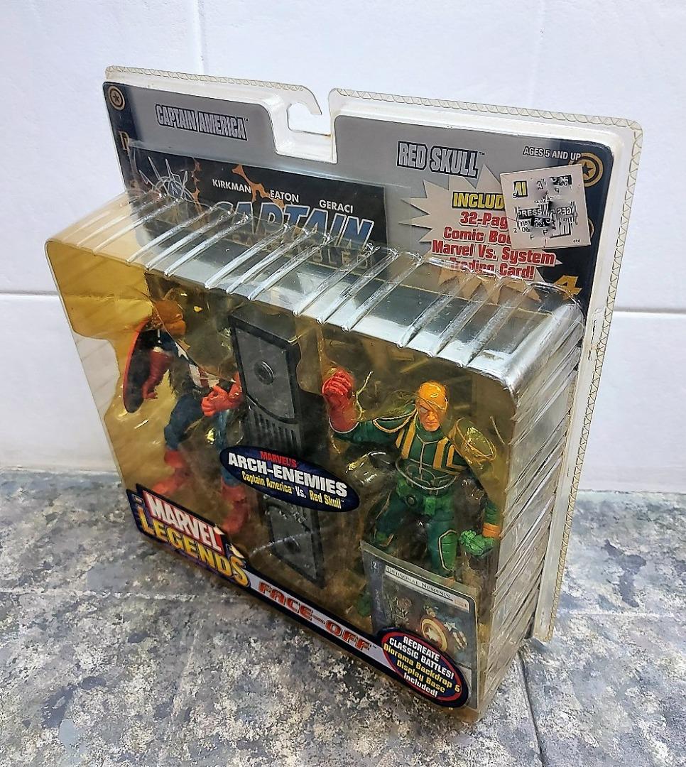 STEVE ROGERS vs BARON STRUCKER - Marvel Legends Face Off Series ...