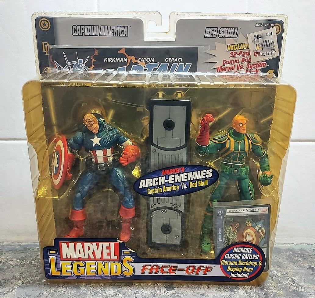 STEVE ROGERS vs BARON STRUCKER - Marvel Legends Face Off Series ...