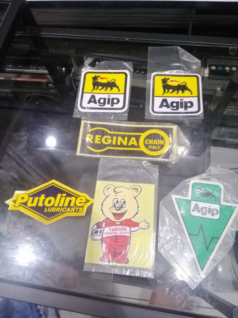 sticker motor 90an, Hobbies & Toys, Collectibles & Memorabilia, Vintage ...