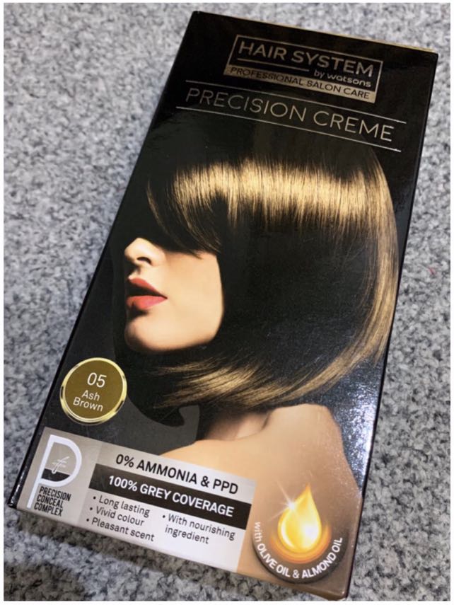 SYOSS hair colour- ash brown, Kesehatan & Kecantikan, Perawatan Rambut ...