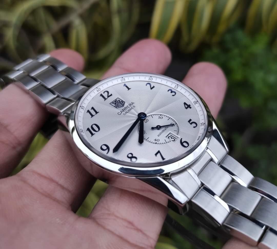 Tag Heuer Carrera Heritage Calibre 6 White Dial - Full Set, Men's ...