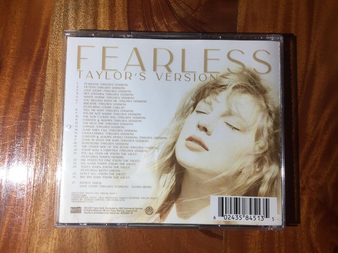 Taylor Swift Fearless Taylor's Version Target Edition, Hobbies & Toys ...