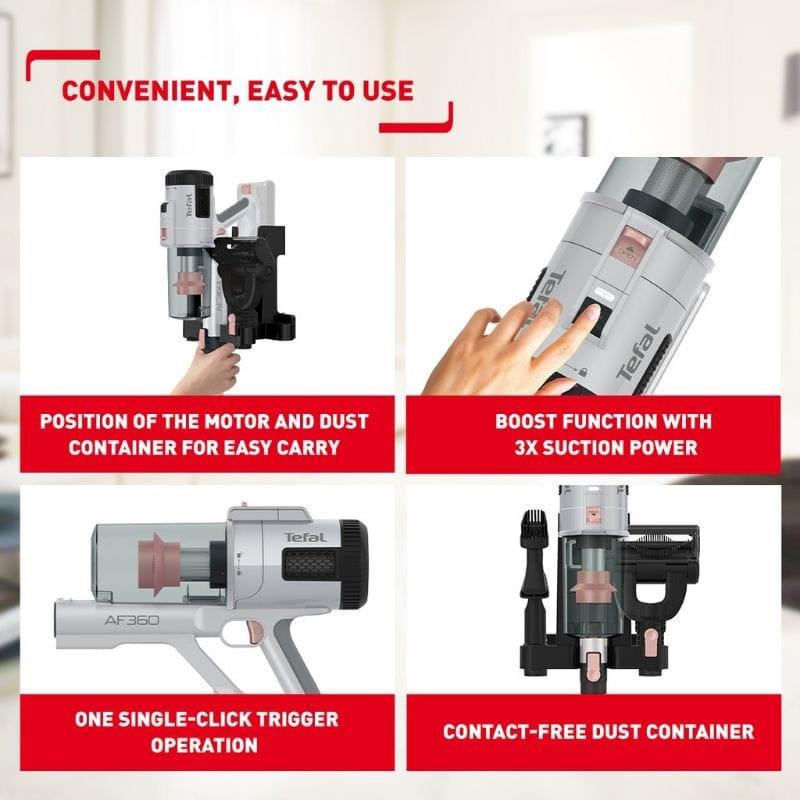 TEFAL Air Force 360 Light Vacuum , TV & Home Appliances, Vacuum Cleaner ...