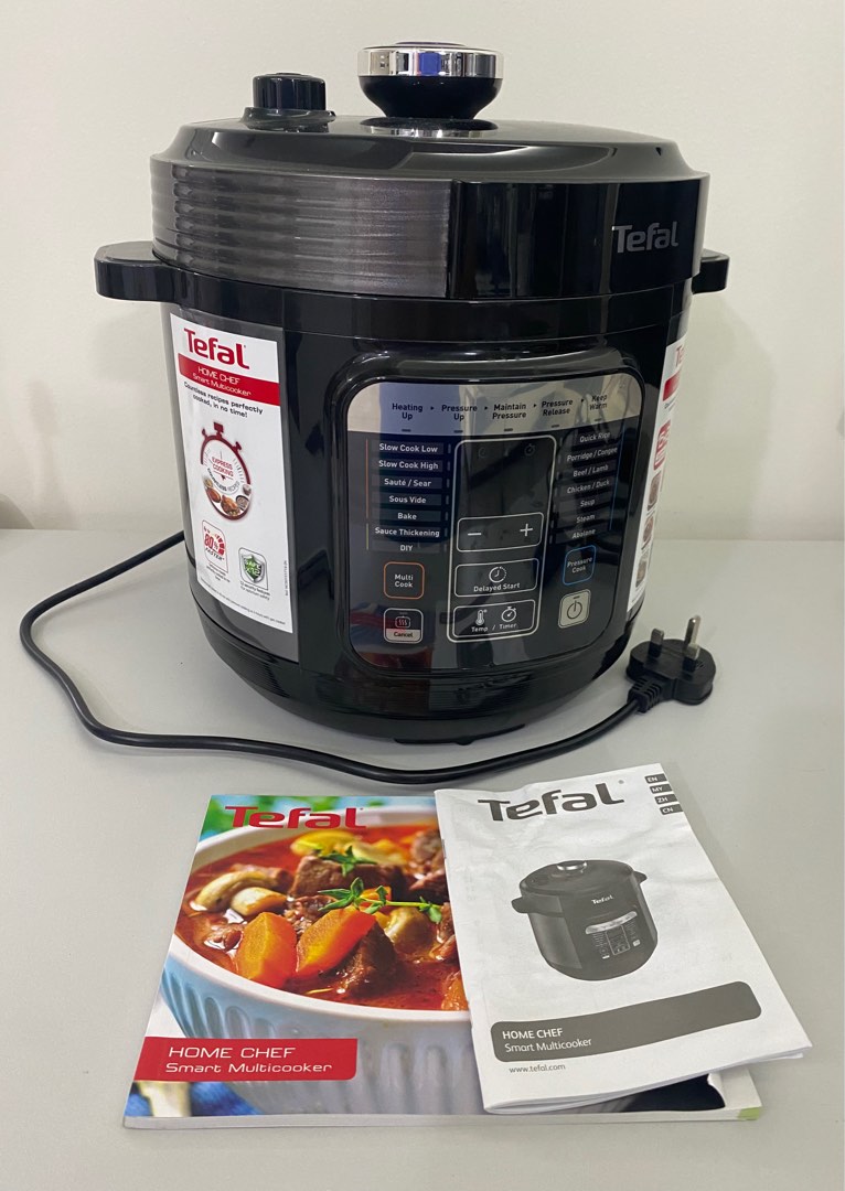Tefal Home Chef smart cooker 6L, TV & Home Appliances, Kitchen ...