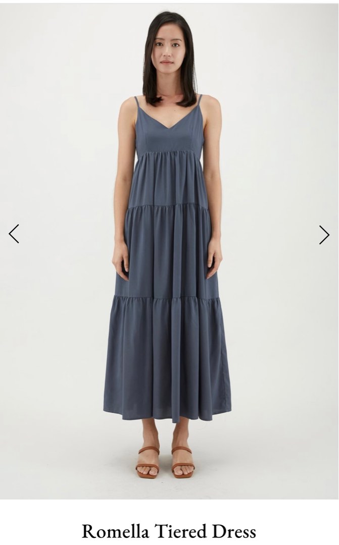 TEM Romella Tiered Dress, Women's Fashion, Dresses & Sets, Dresses on ...