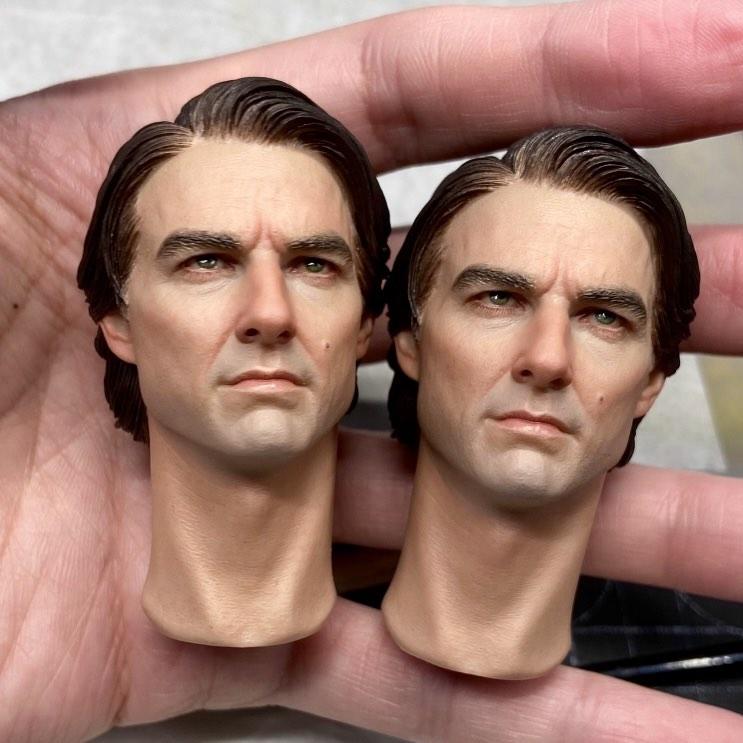 Tom Cruise Ethan Hunt custom head sculpt - Mission Impossible 1/6 Scale ...