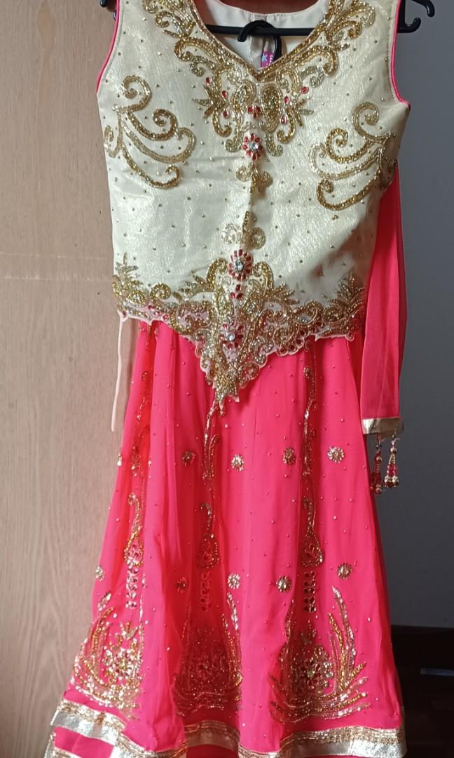 Traditional lahnga for festivals, Babies & Kids, Babies & Kids Fashion ...