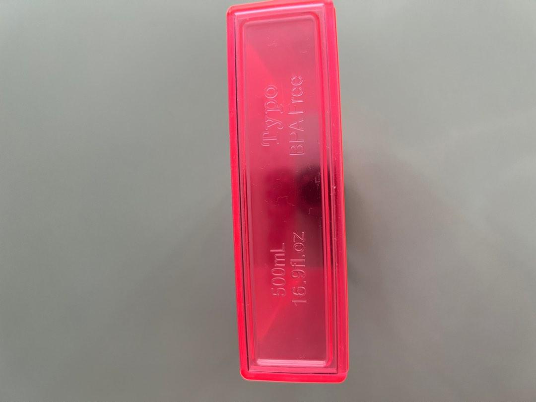 TYPO A4 water bottle (500ml), Furniture & Home Living, Kitchenware ...