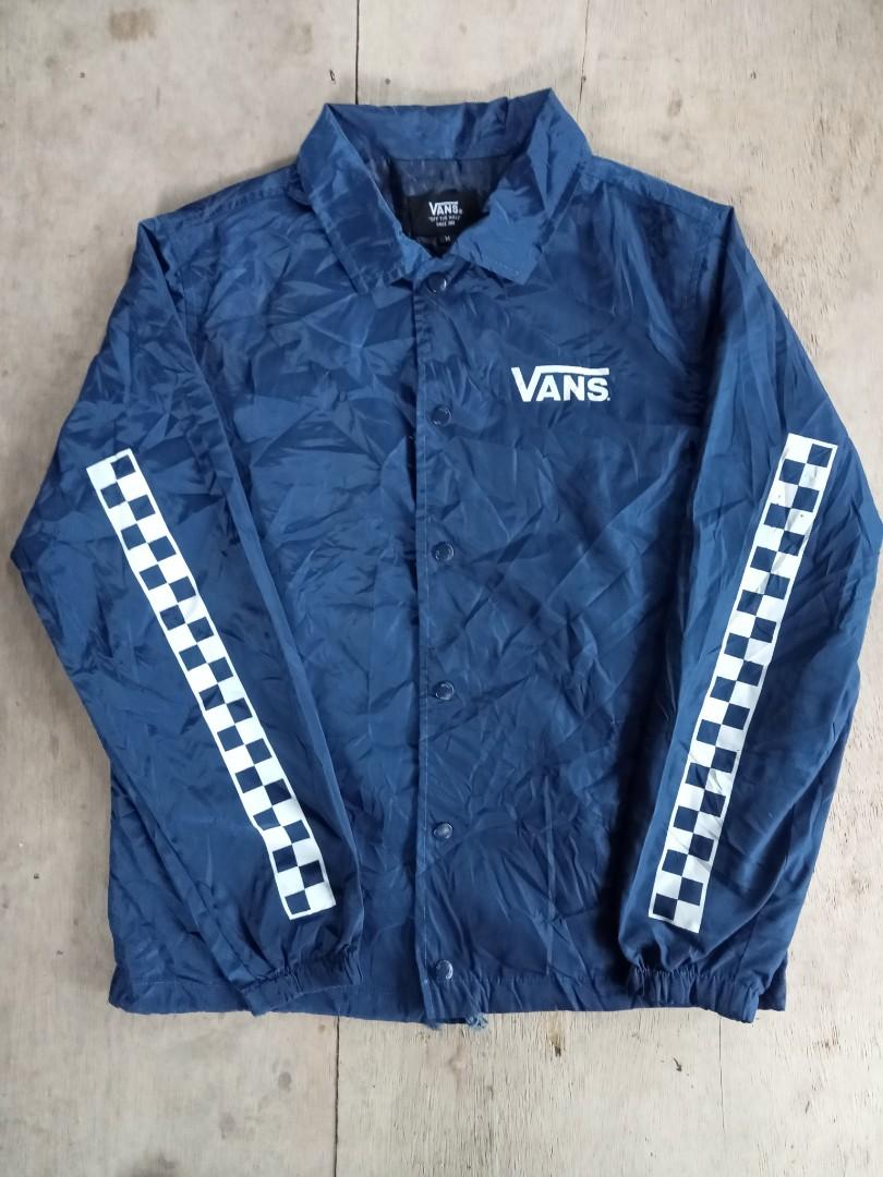 Vans Coach Jacket, Men's Fashion, Coats, Jackets and Outerwear on Carousell