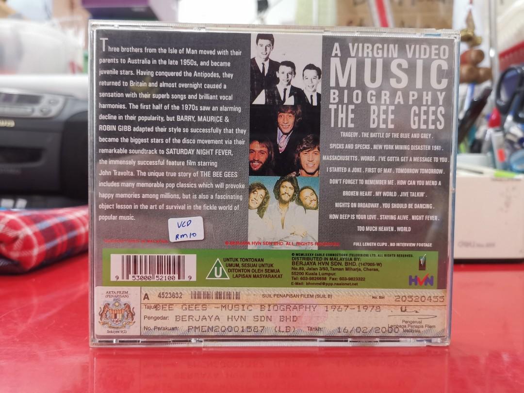 (VCD) THE BEE GEES 1967- 1978, Hobbies & Toys, Music & Media, CDs ...