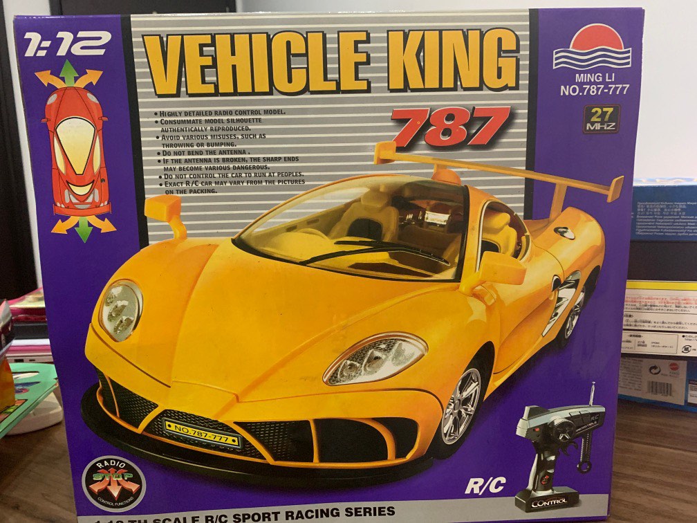 Vehicle King 1/12 R/C Sport Racing Series, Hobbies & Toys, Toys & Games ...