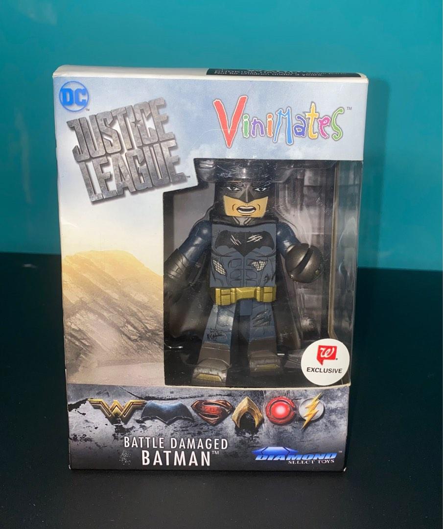 ViniMates DC vinyl figures justice league batman superman black lantern ...