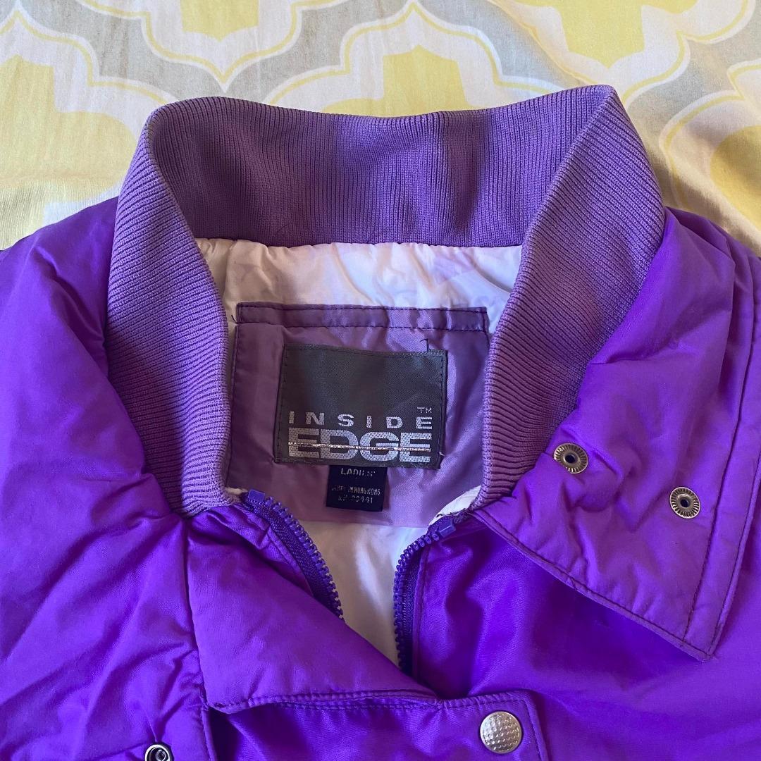 Vintage Inside Edge French Violet Jacket, Men's Fashion, Coats, Jackets ...