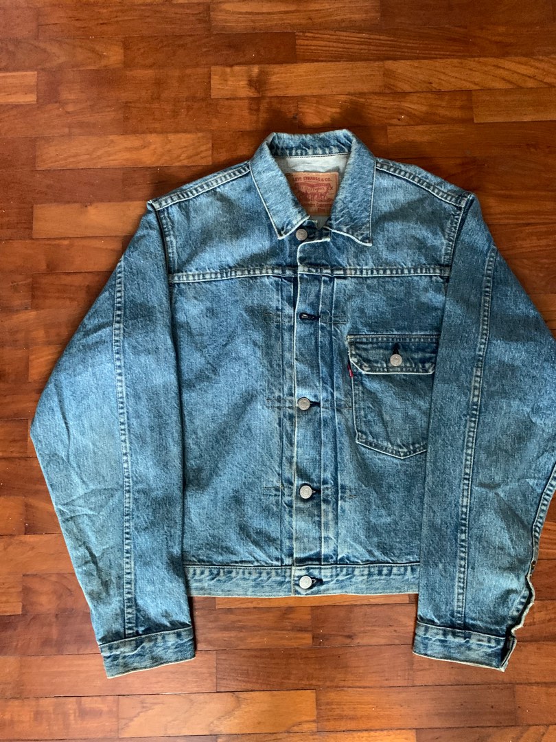 Vintage Levis Type 1 Big E Denim Jacket, Men's Fashion, Coats, Jackets ...