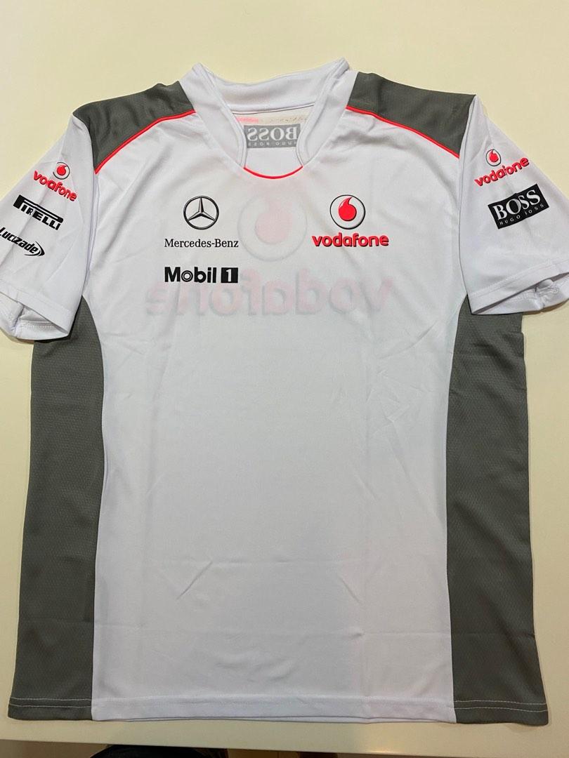 Vodafone McLaren F1 T-Short (McLaren T-Shirt with Hugo Boss Logo, Men's ...