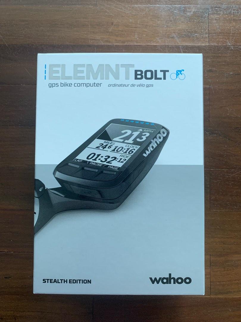 Wahoo Elemnt Bolt, Sports Equipment, Bicycles & Parts, Parts ...