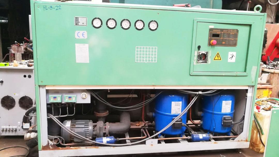 Water Chiller 2T-3000E Water cooled 25kw 33hp from Japan, Commercial ...