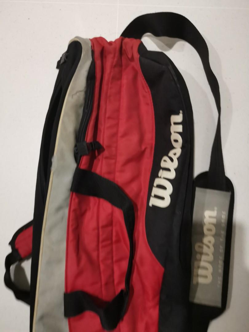 Wilson badminton bag, Sports Equipment, Sports & Games, Racket & Ball ...