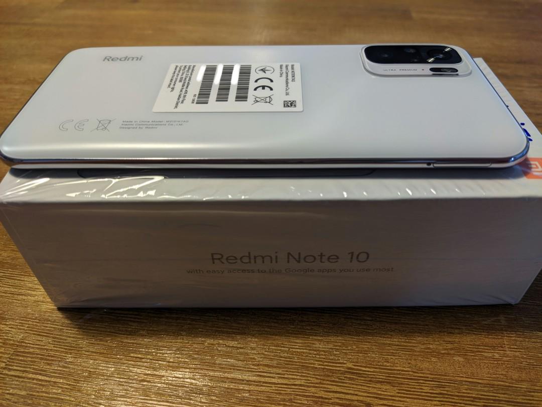 Xiaomi Redmi Note 10 Pebble White 6+128GB Android 12 SUPER AMOLED ...