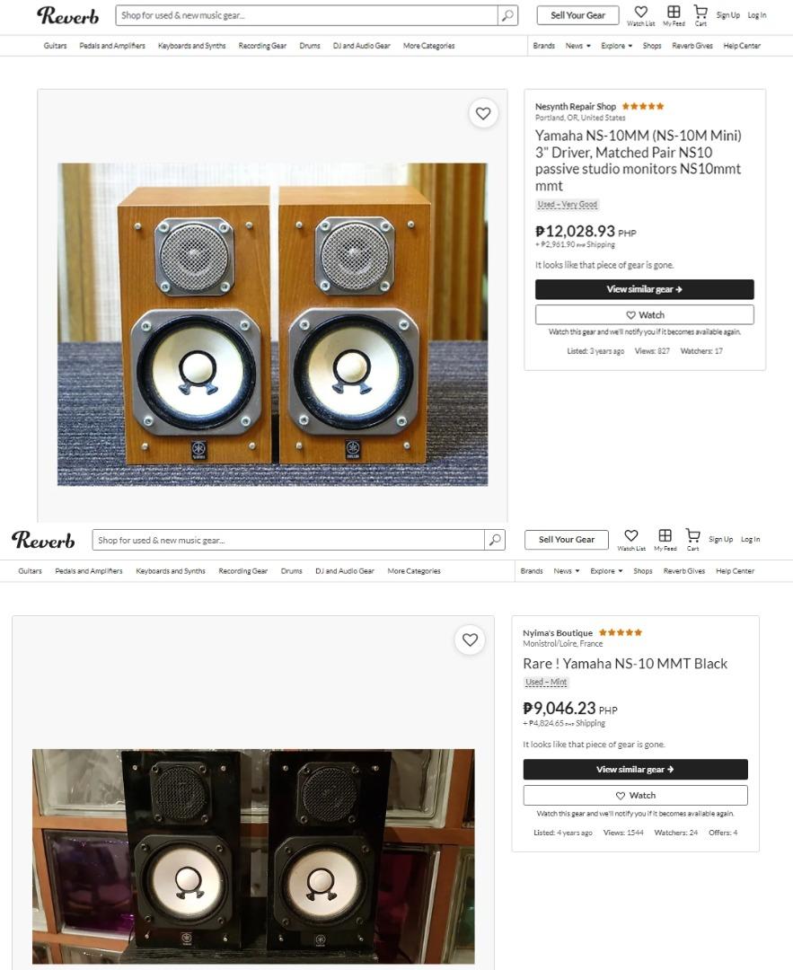 Yamaha NS-10MMT speaker (not denon onkyo pioneer sony marantz technics ...