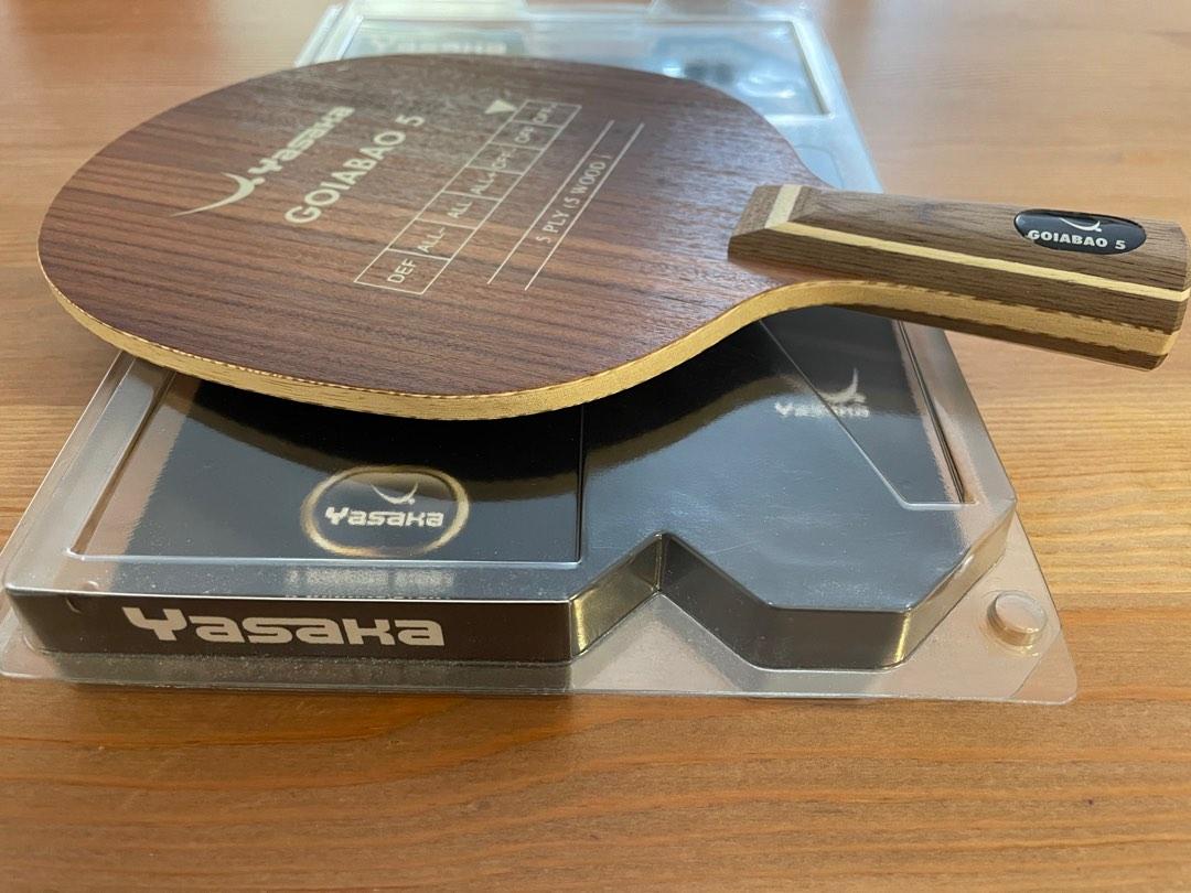 Yasaka Goiabao 5 亞蕯卡 黃檀五 乒乓球 直板, 運動產品, 運動與體育, 運動與體育 - 球拍和球類運動 - Carousell