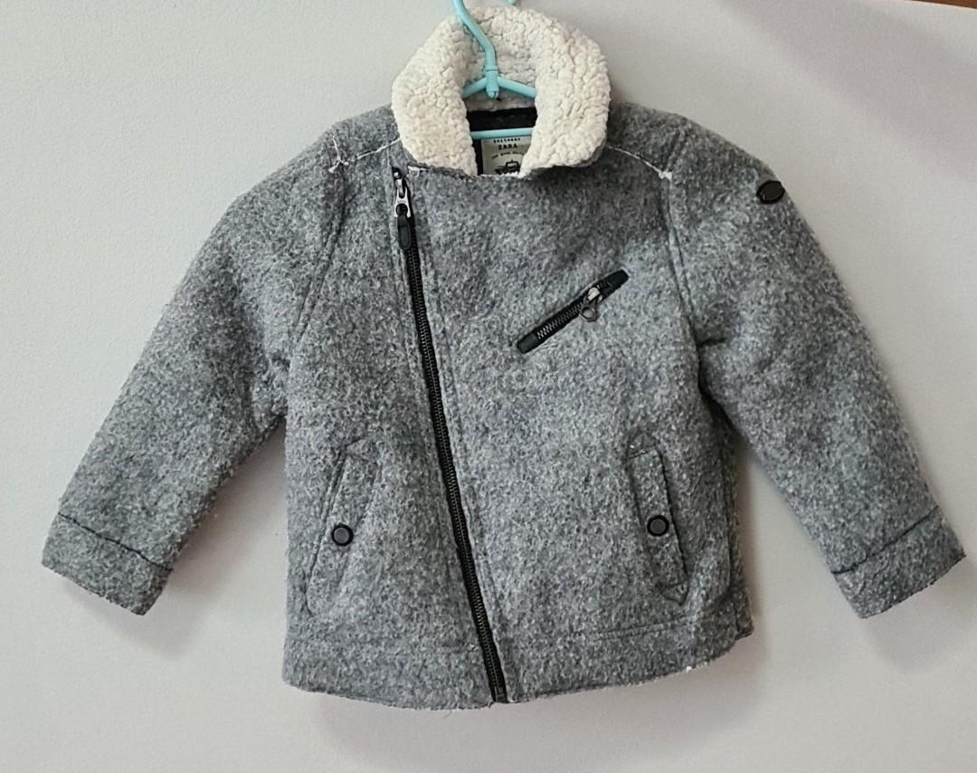 ZARA Boys Jacket, Babies & Kids, Babies & Kids Fashion on Carousell
