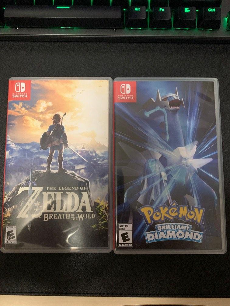 Zelda breath of the wild & pokemon brilliant diamond, Video Gaming ...
