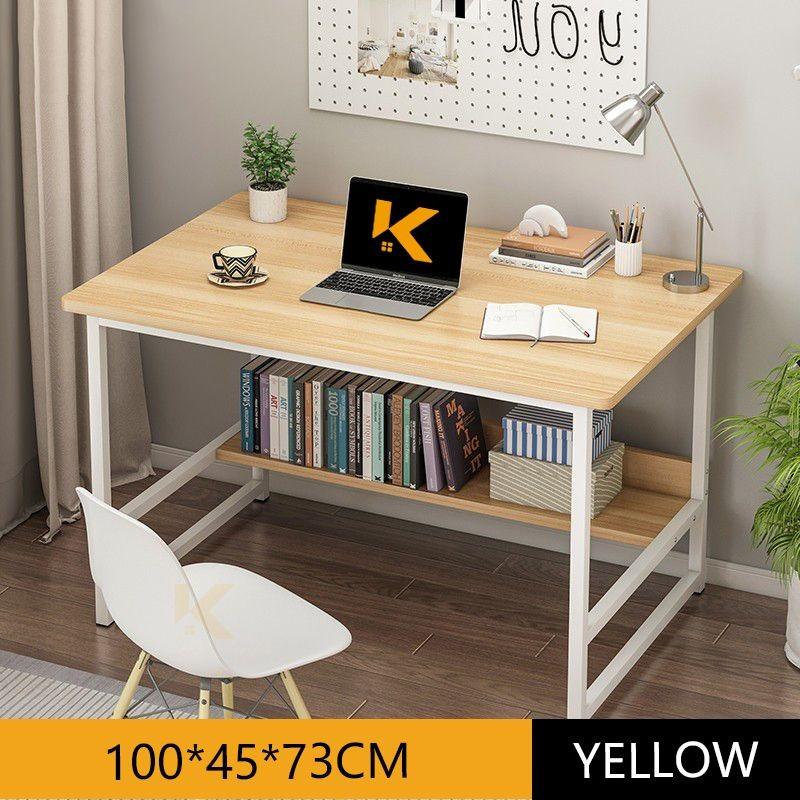 100cm Computer Table Meja Komputer Meja Belajar Study Table Computer ...