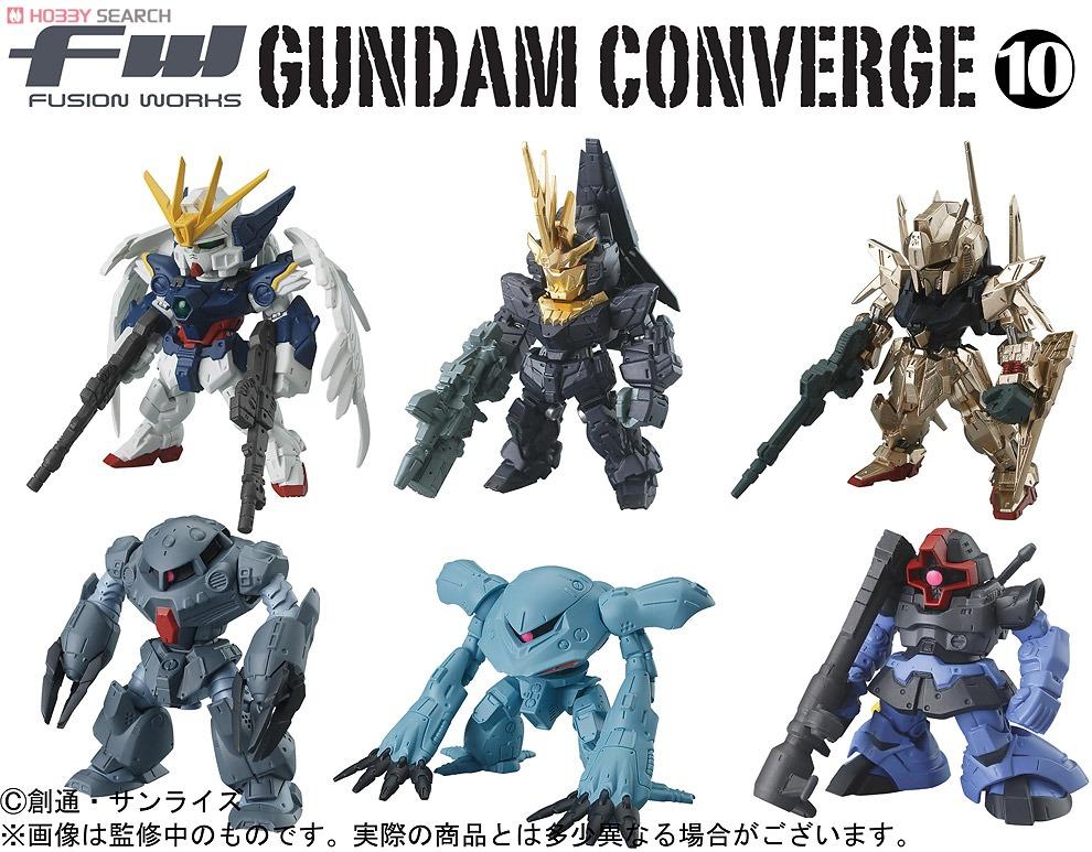 【原盒．10個入】全新未開 2013 FW Gundam Converge 10 連隱藏版 高達 盒玩 no. 57 58 59 60 61 ...