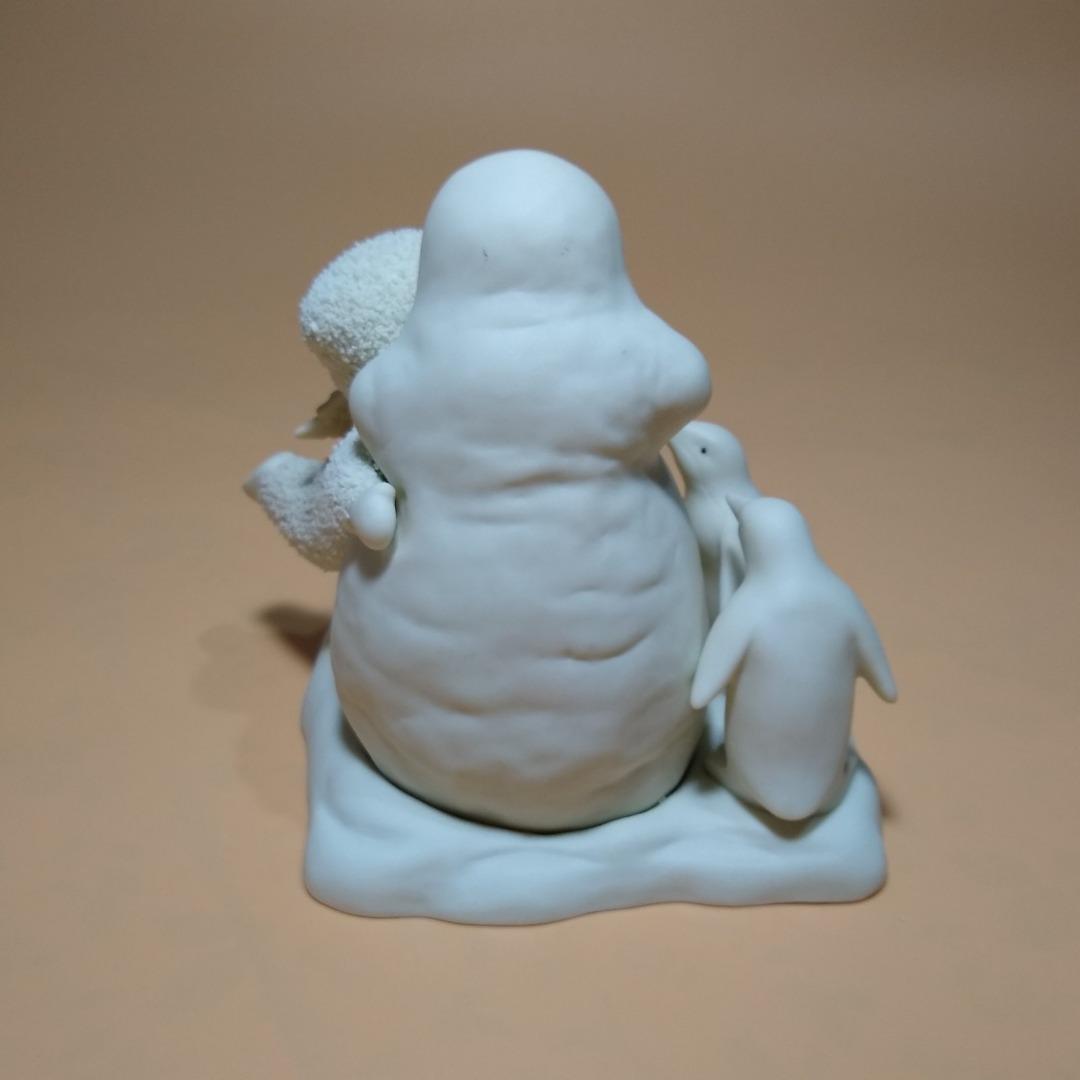 13cm x 13cm x 11cm big snowbabies snowman angel and penguins porcelain ...