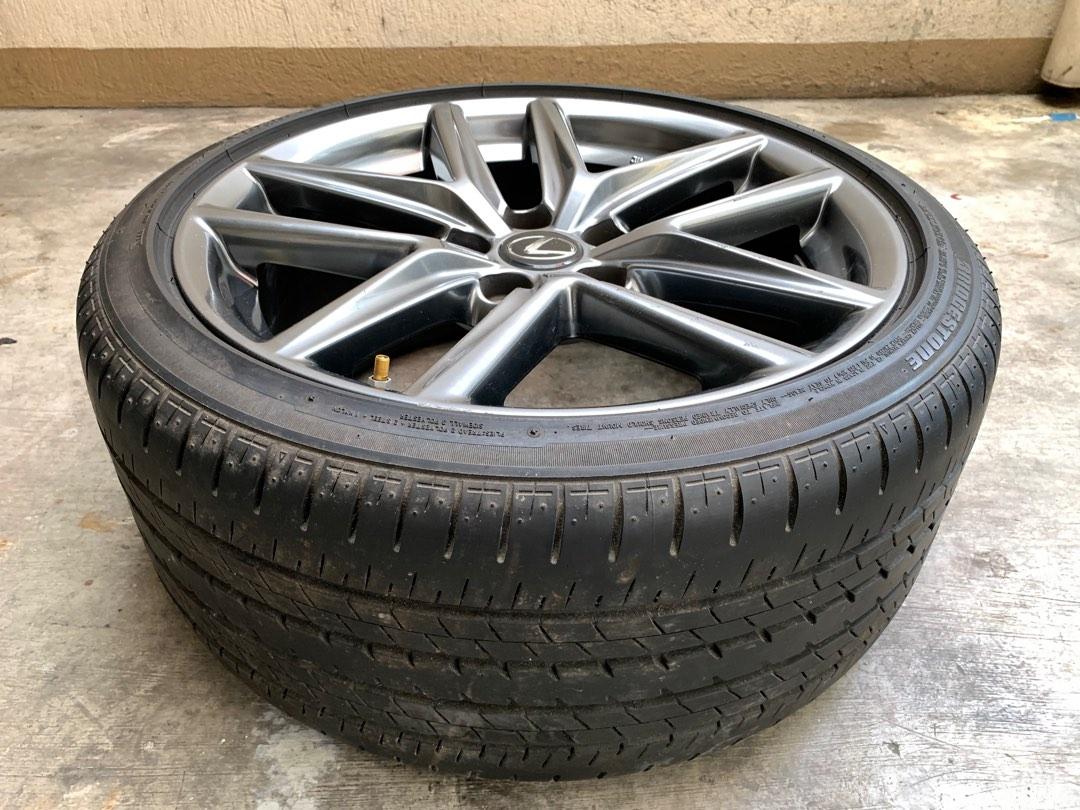 2014 Lexus IS350 F Sport mags & tires, Car Parts & Accessories, Mags ...