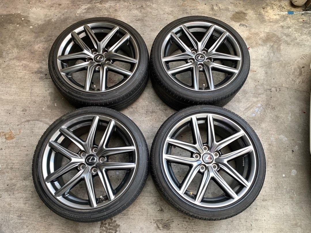 2014 Lexus IS350 F Sport mags & tires, Car Parts & Accessories, Mags ...