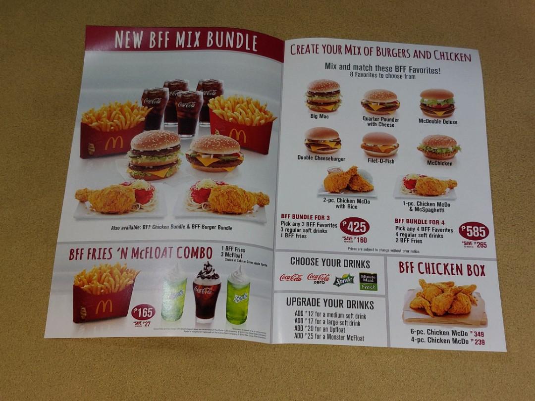 2015 Mcdonald's Coca Cola Coke Glasses Paper Ad Menu Collectible Mcdo ...