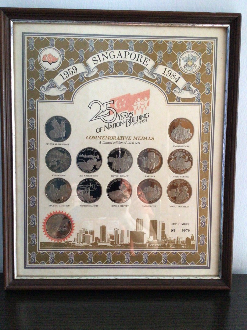 25 years of nation-building coin set, Hobbies & Toys, Memorabilia ...