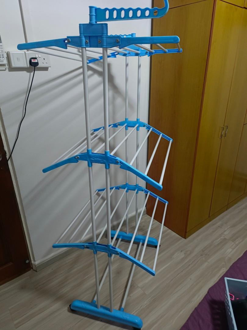 3 layers of cloth rack, Furniture & Home Living, Home Improvement ...