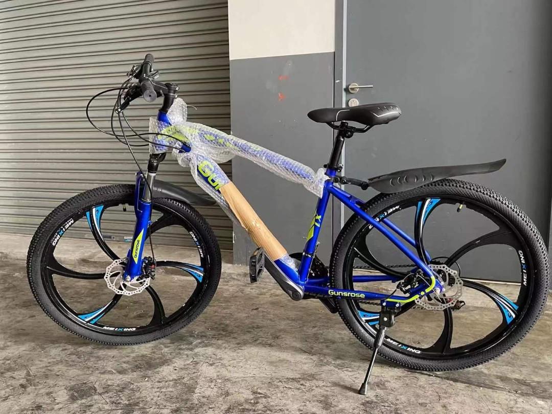 6 blade wheel! 26inch mountain bike. shimano gear 21speed. disc brake ...