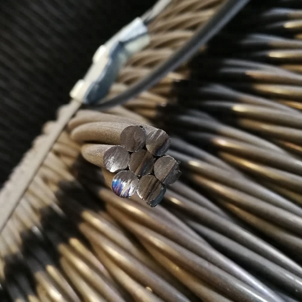 7 Steel Strand PC Strand Tendons Girder Accessories Post Tensioning ...