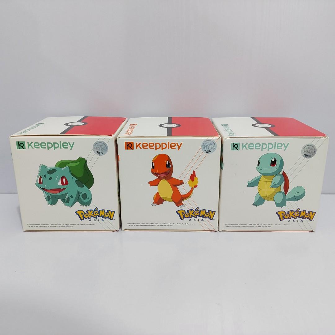 全新未開 最後一套6盒 Pokemon 積木模型 Keeppley B0104 Bulbasaur 妙娃種子 B0105 Charmander ...