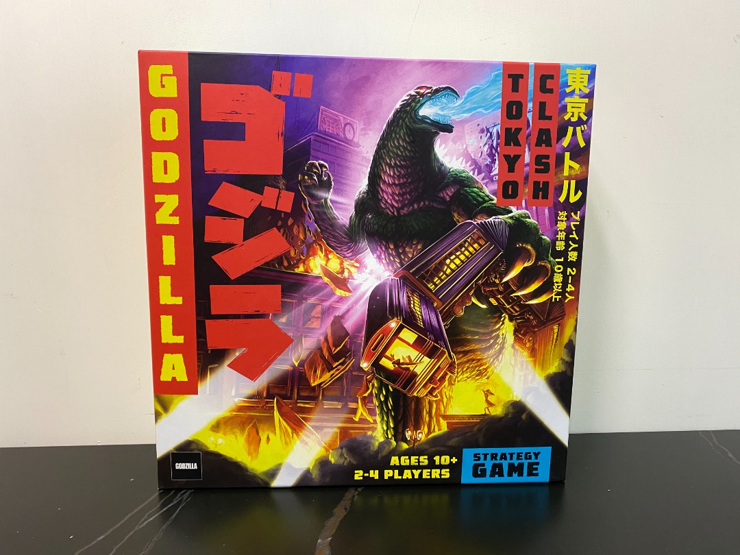 [全新現貨] Godzilla: Tokyo Clash 英文版 桌遊 boardgame board game, 興趣及遊戲, 玩具 ...