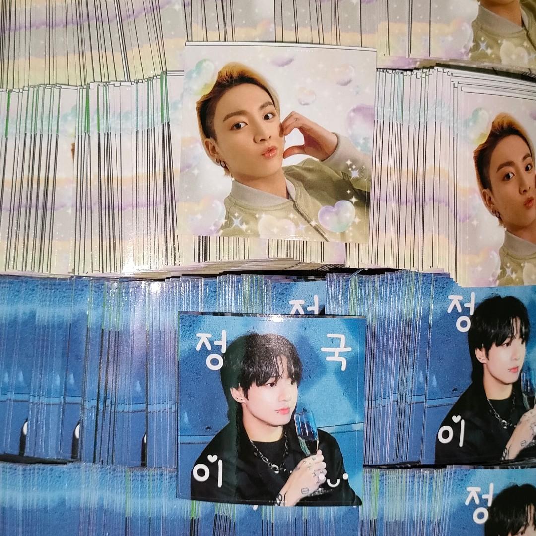 PENDING / BTS JUNGKOOK MAILING STICKERS, Hobbies & Toys, Memorabilia ...