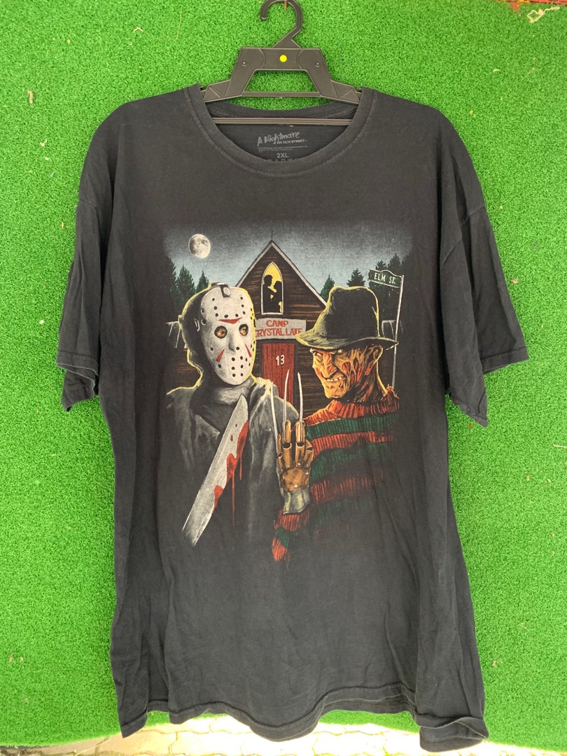 A Nightmare Jason Vs Freddy, Men's Fashion, Tops & Sets, Tshirts & Polo ...