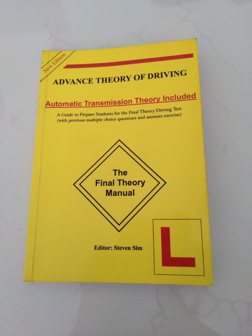 Advance theory if driving The final theory manual, Hobbies & Toys ...