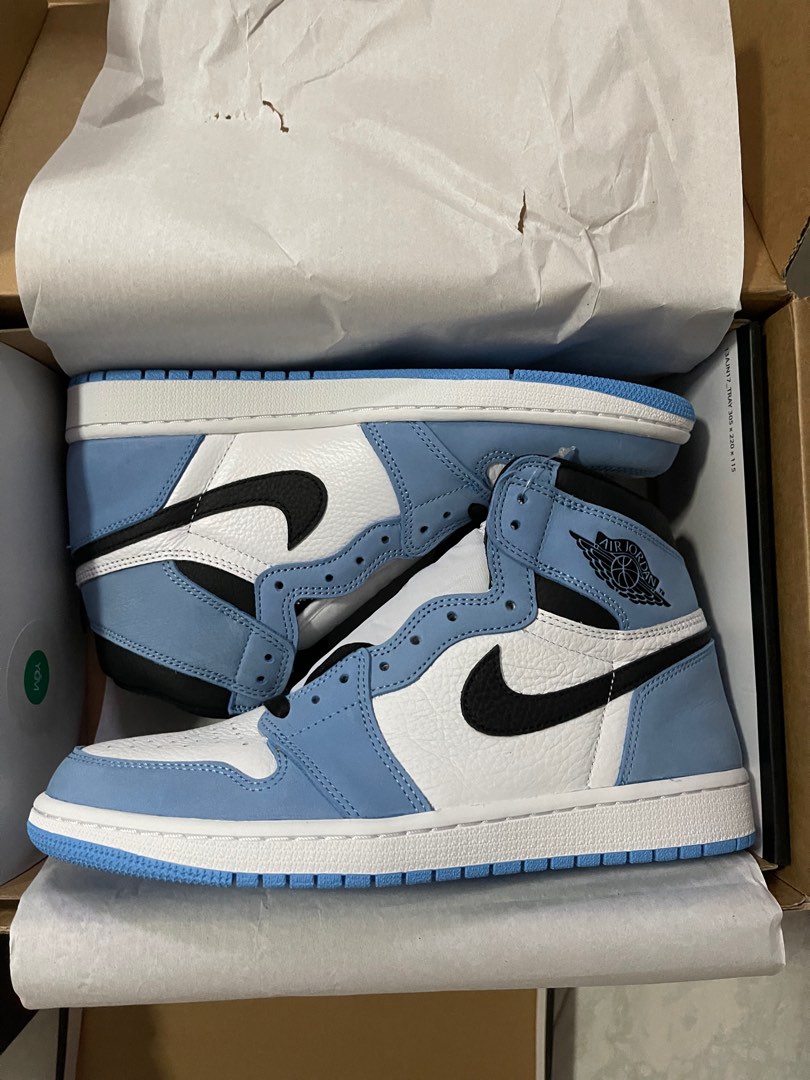 Air Jordan 1 High University Blue, Men's Fashion, Footwear, Sneakers on ...
